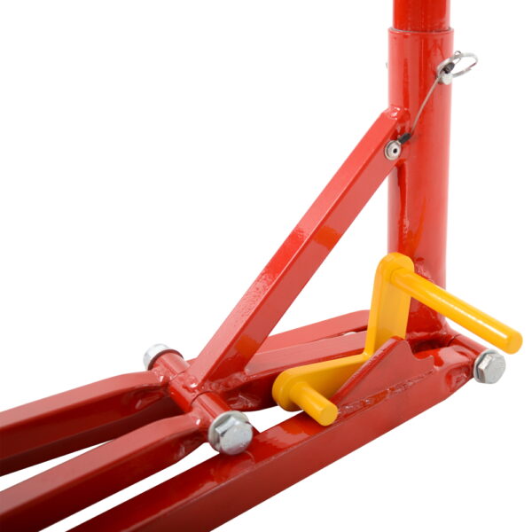 BROWN & GEESON Red Rally Quick Lift Jack With Safety Lock
