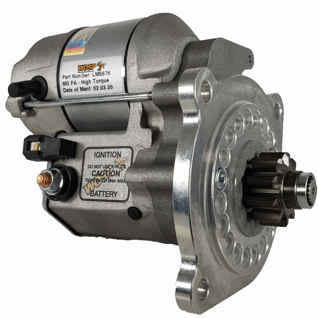High Torque Starter Motor MG J P PA & N Types Power Boost